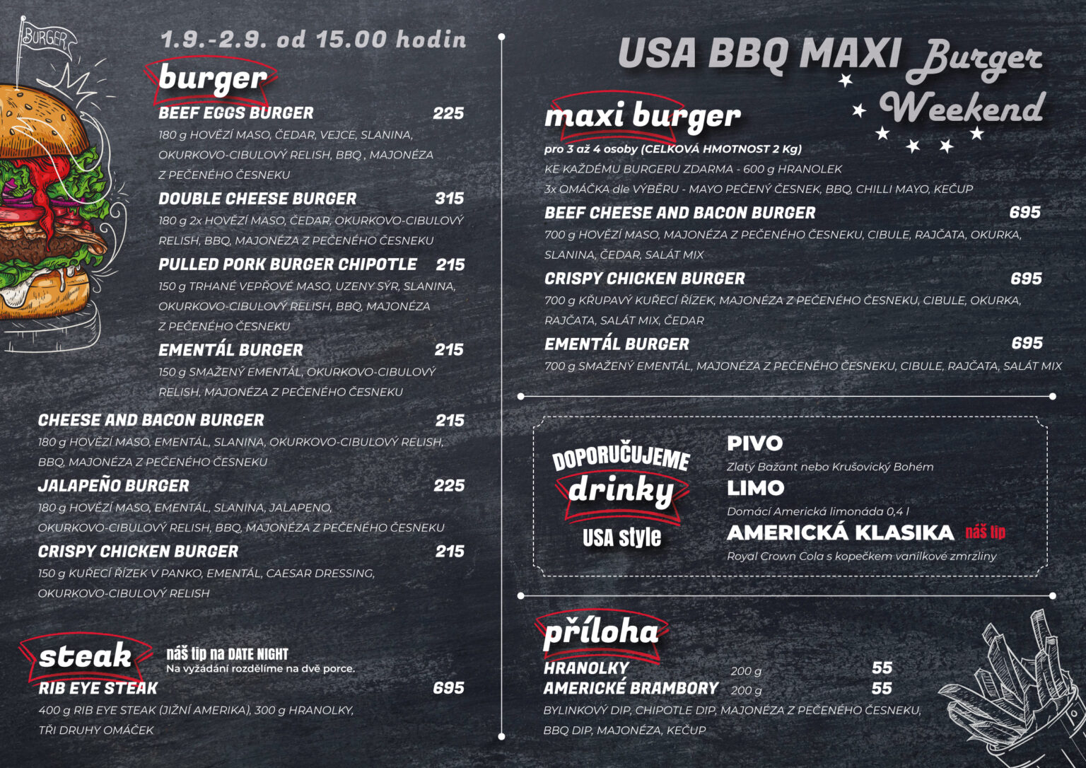 USA BBQ MAXI BURGER WEEKEND | Baltaci